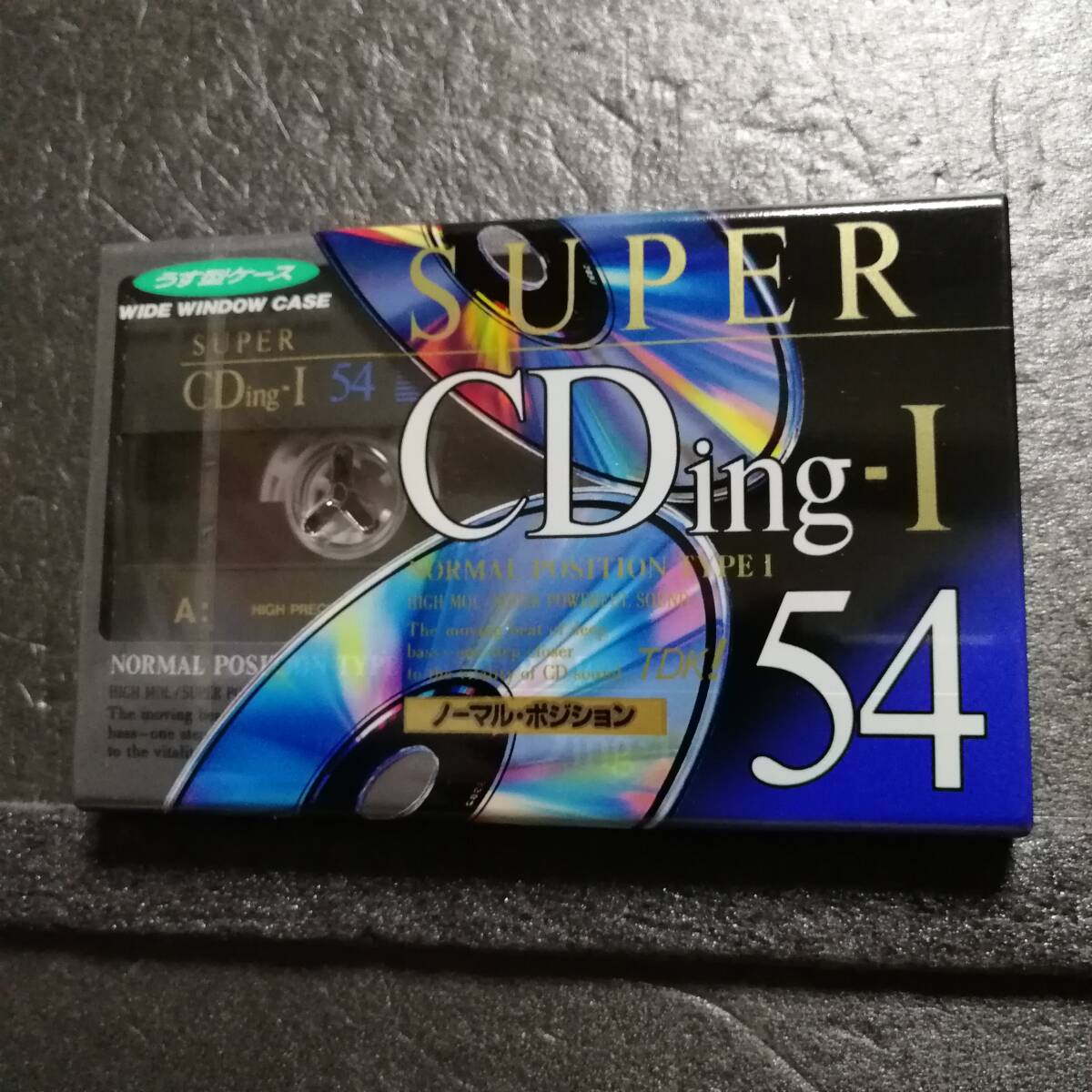 Yahoo!オークション - 未開封 カセットテープ TDK SUPER CDing-I 54分