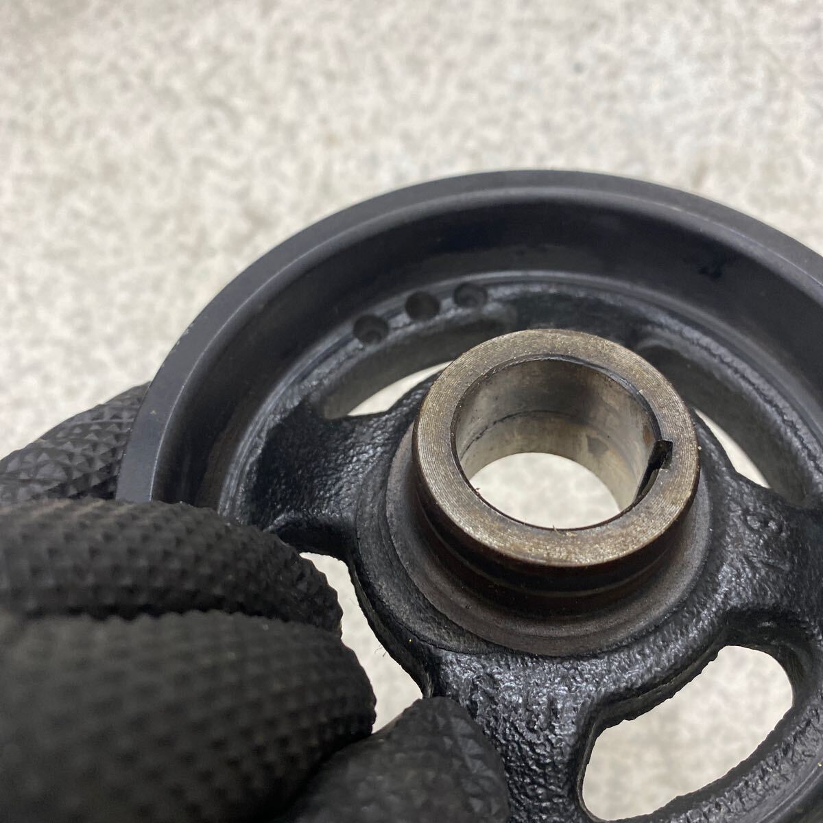 Yahoo!オークション - クランクシャフトプーリー ジムニー JB23 4型