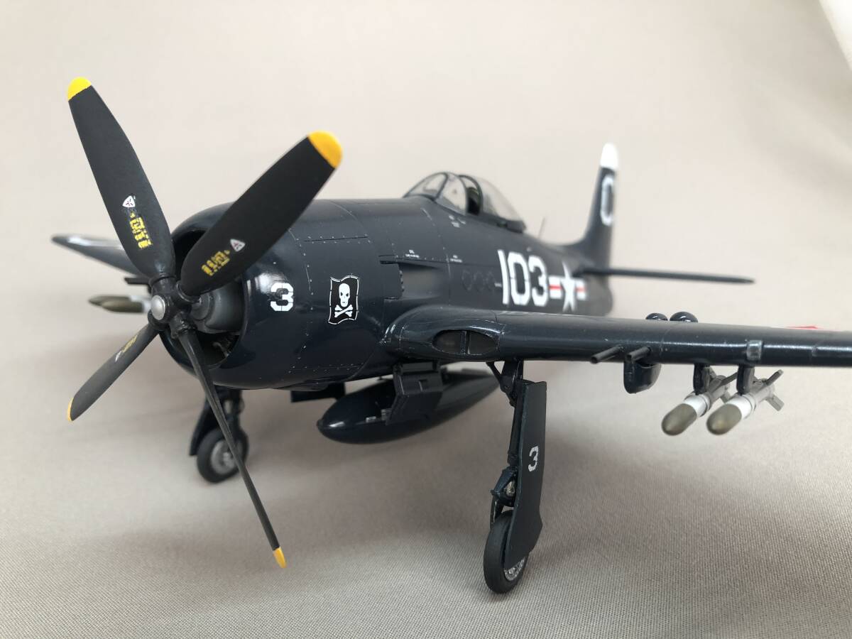 Yahoo!オークション - 1/48 F8F ベアキャット