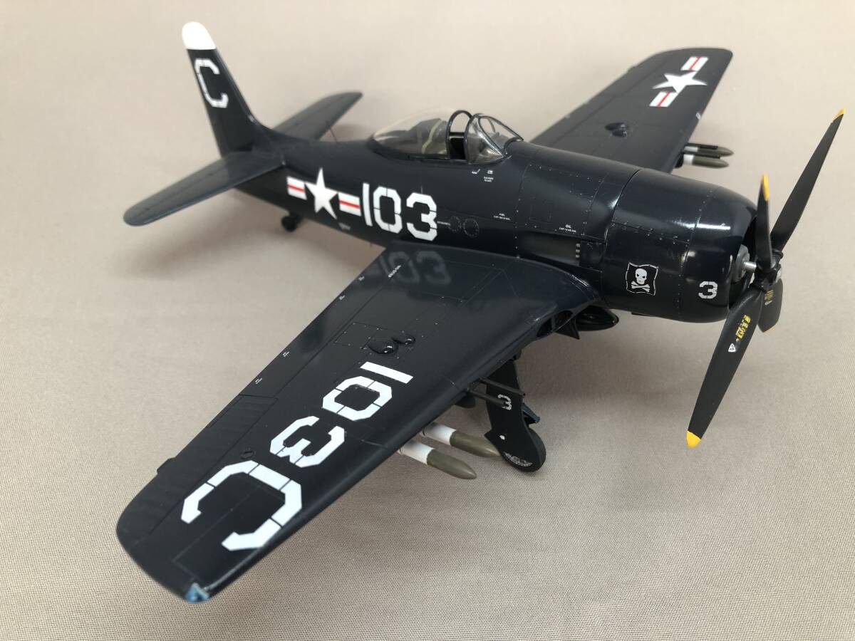Yahoo!オークション - 1/48 F8F ベアキャット