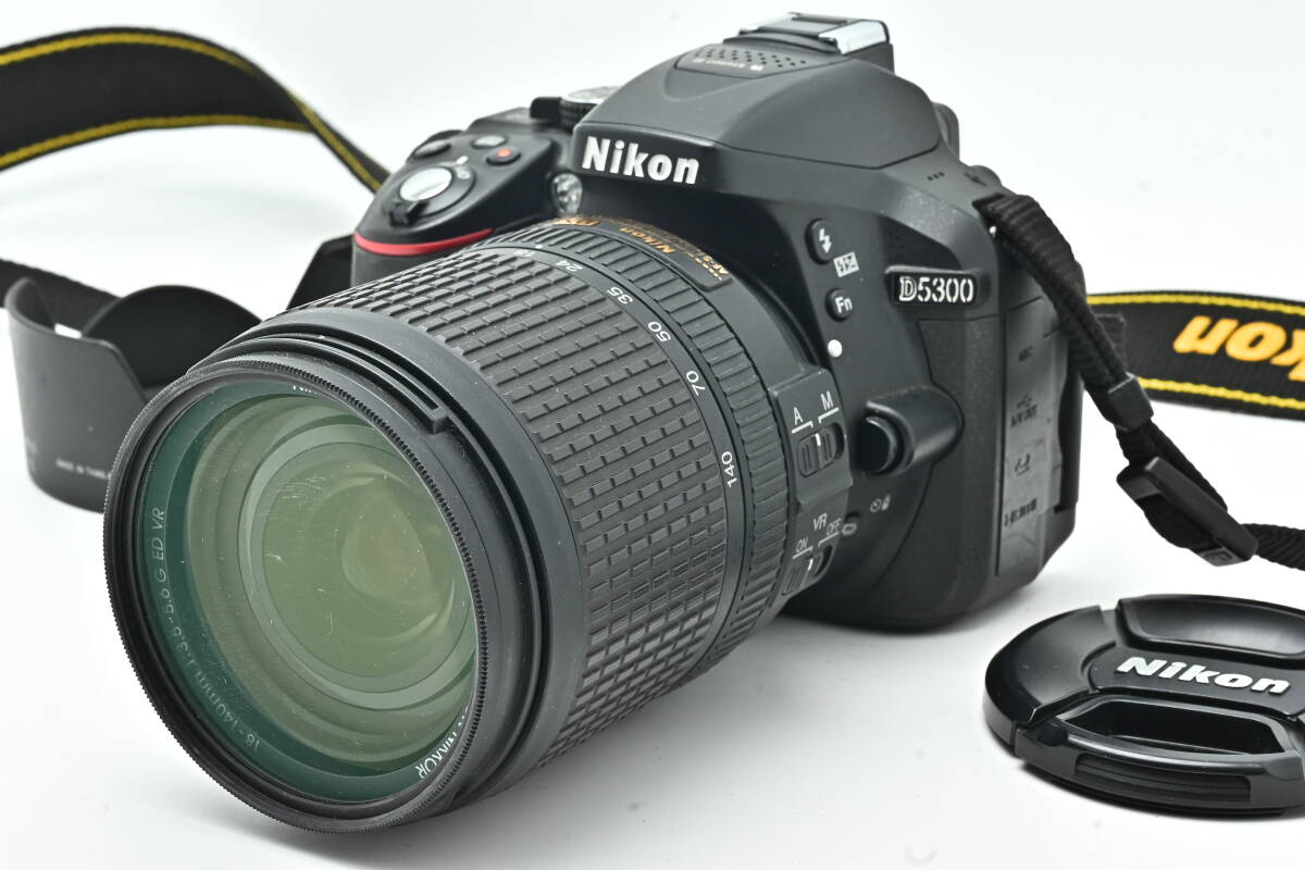 Yahoo!オークション - 1D-517 Nikon ニコン D5300 AF-S DX NIKKOR 18-1...