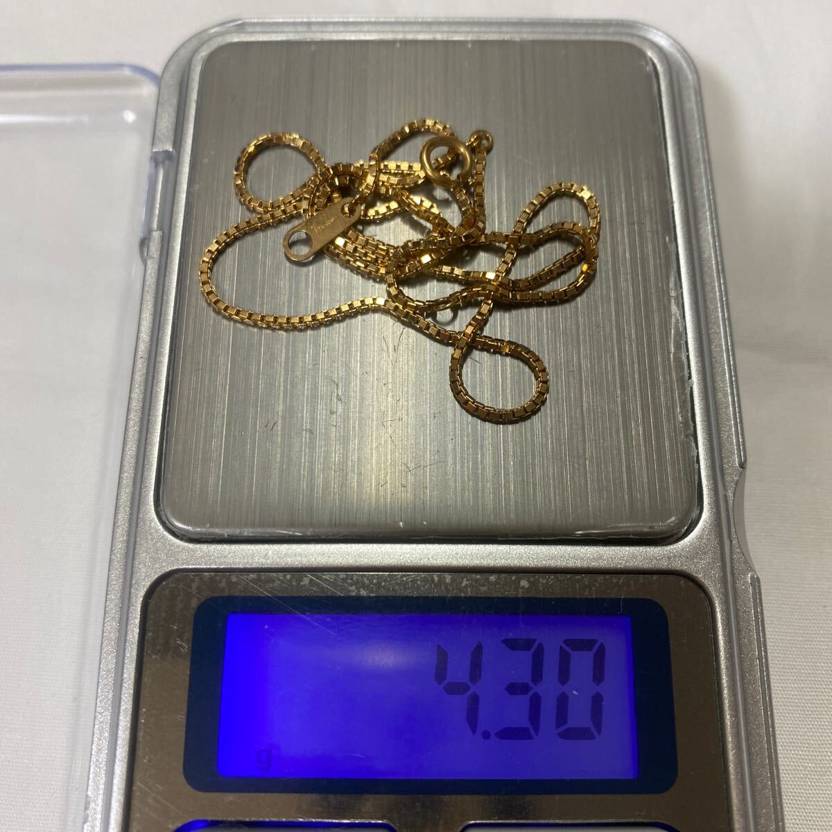 Yahoo!オークション - (O) K18 750 18金 ネックレス 総重量約4.30g 約4...