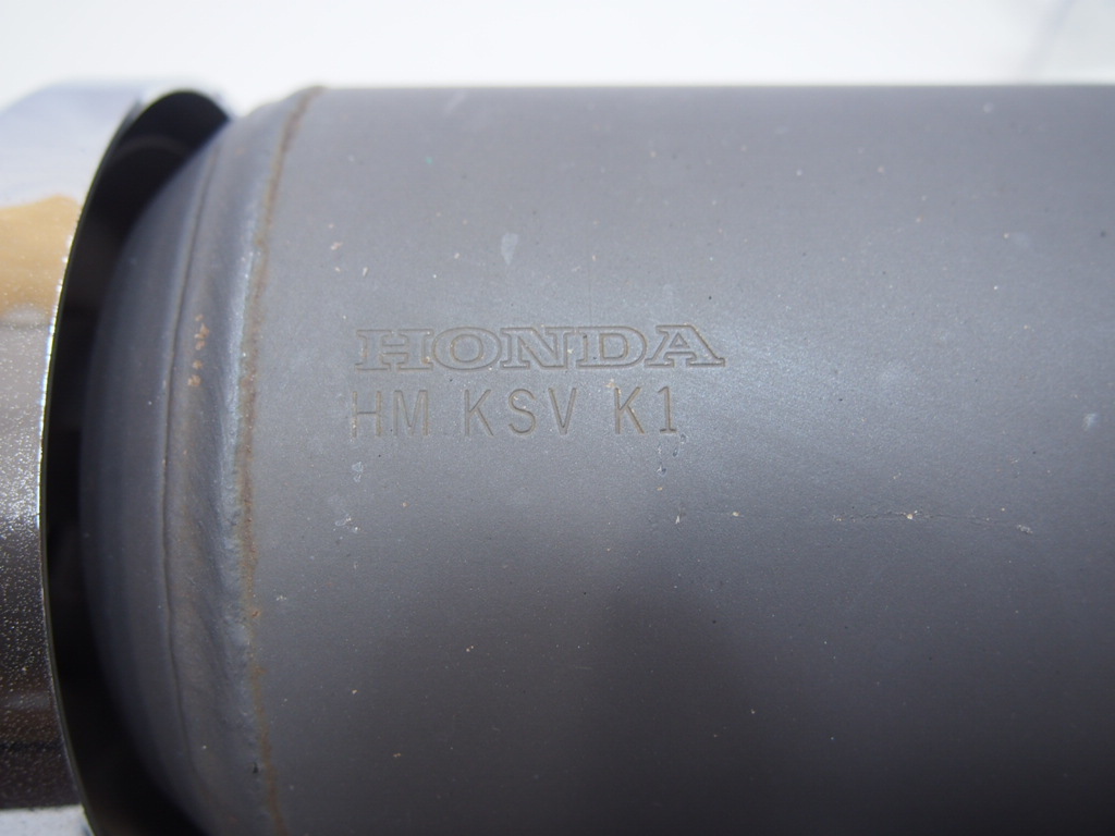 Yahoo!オークション - フォルツァX純正マフラー.フルエキMF08穴なしKSV...