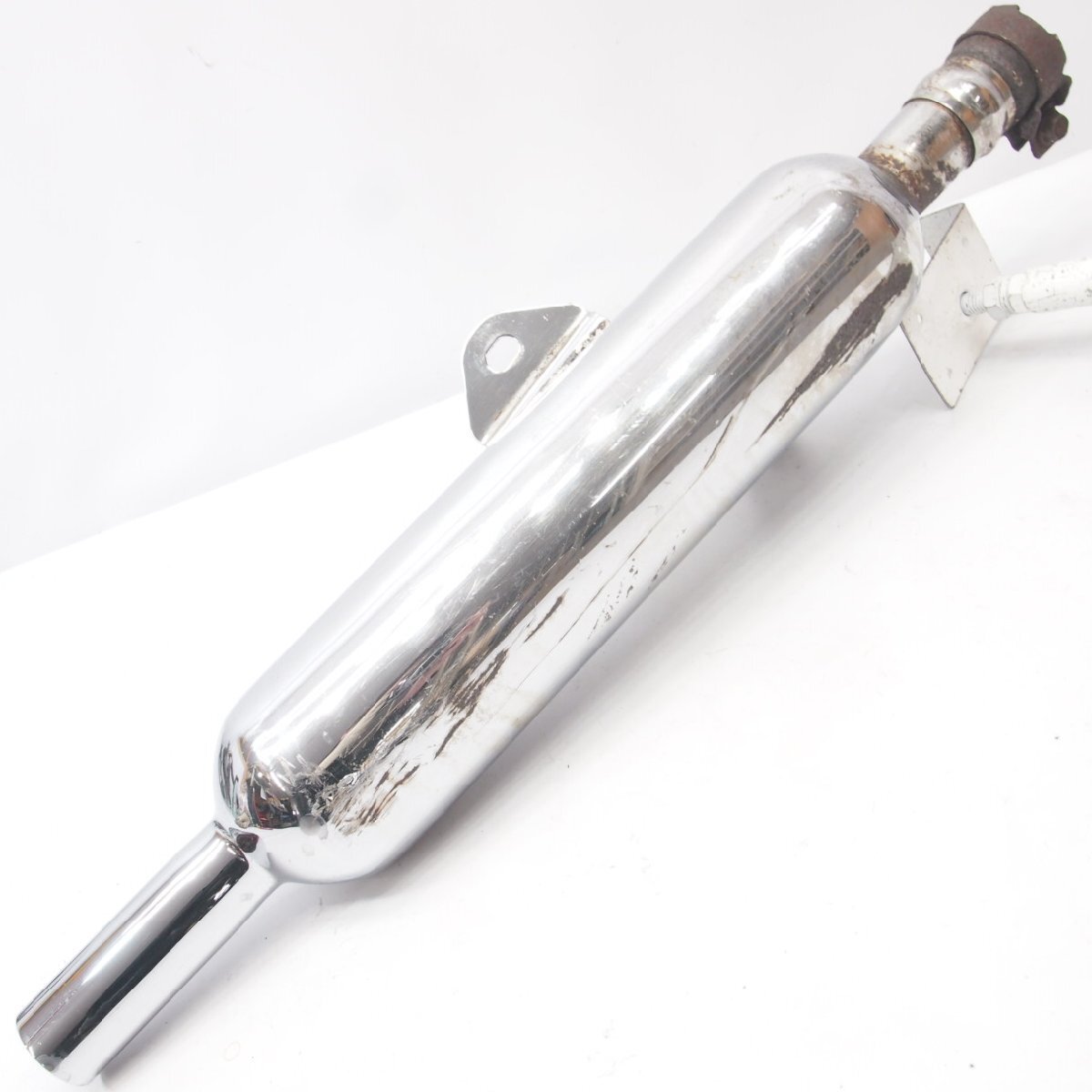 Yahoo!オークション - エストレア250純正サイレンサー 割れなし K396品...