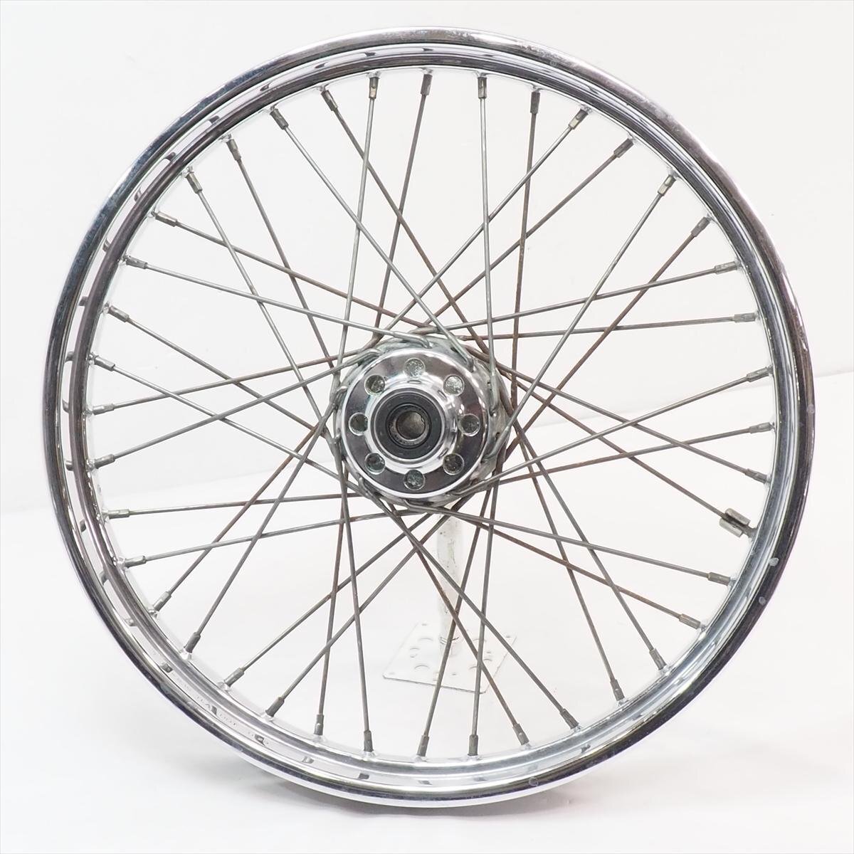 Yahoo!オークション - ハーレー EVO FXソフテイル 純正 フロントホイー...