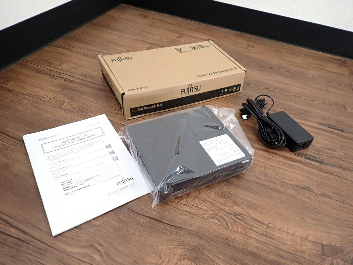 IPアクセスルーター FUJITSU Si-R G120 富士通 SIG120V20 1Gbps 小規模拠点向け 無線WAN対応 通信 ネットワーク機器 ブラック(ルーター)｜売買された ...
