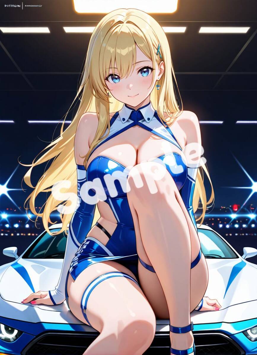 Yahoo!オークション - D0121 【A4 AI美女ポスター高品質光沢紙】オリジ...