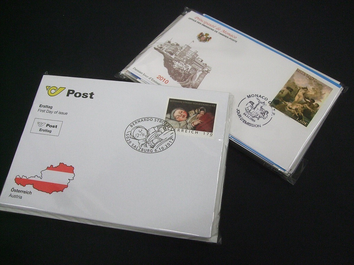 Yahoo!オークション - 諸外国FDCやMC計約60点ほど一括 やや新しい 状態...