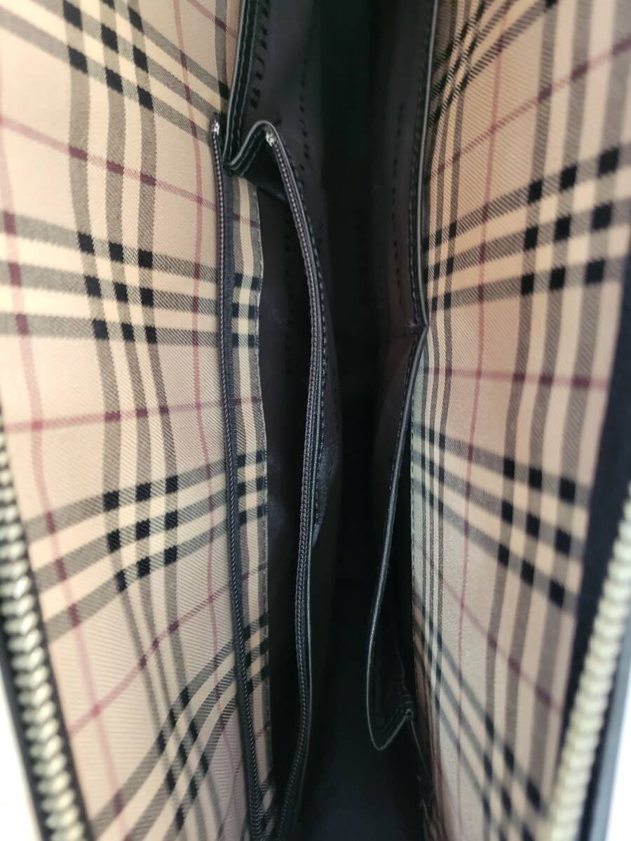 Yahoo!オークション - バーバリー BURBERRY A4収納可能メンズ ビジネ...