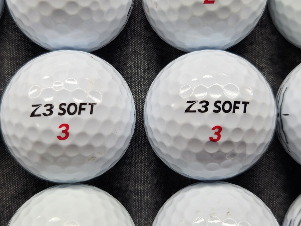 Yahoo!オークション - ロストボール ゴルフライブ Z3 SOFT ホワイト 30...