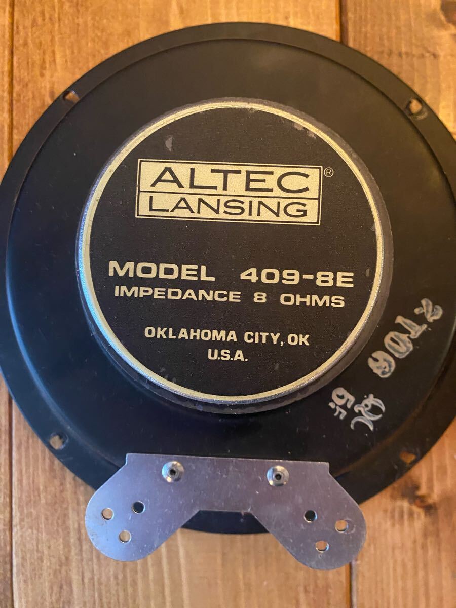 Yahoo!オークション - ALTEC MODEL 409-8E ユニットペア 完動品