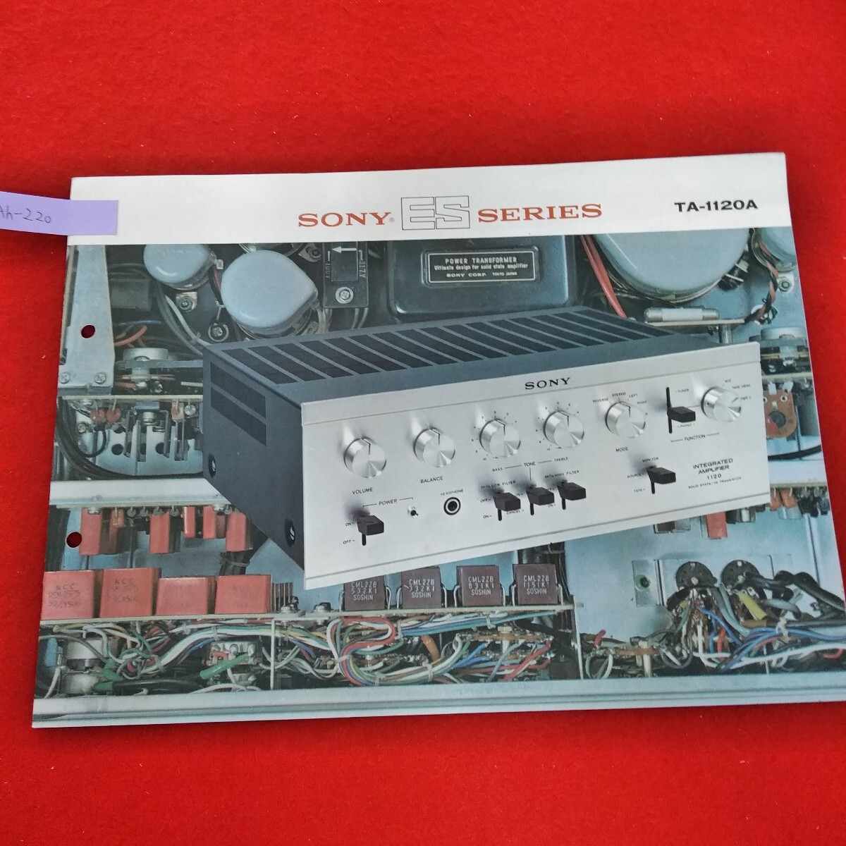 Yahoo!オークション - Ah-220/SONY ESシリーズ TA-1120A オールシリコ...