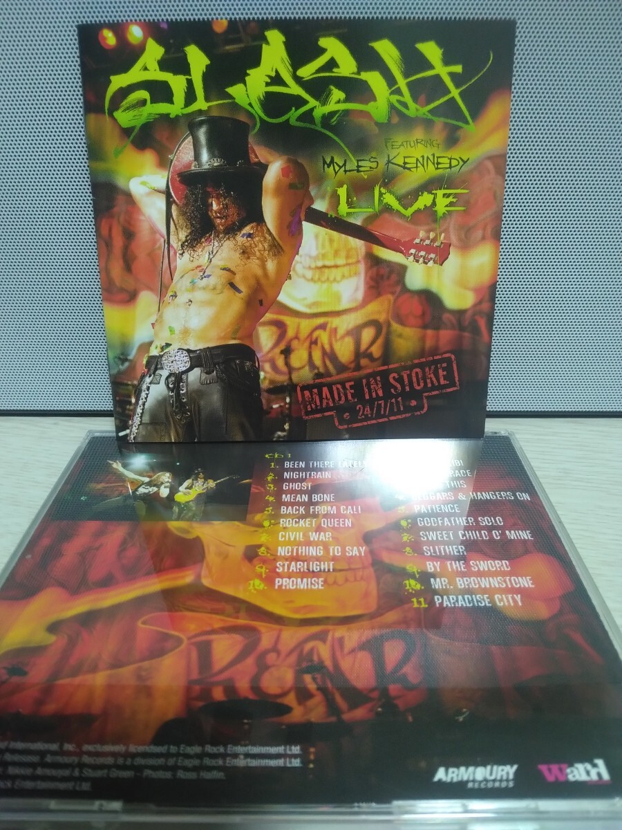 SLASH LIVE MADE IN STOKE 24/7/11 国内盤帯付 スラッシュ 2CD 必聴 ライヴ(GUNS N'ROSES)｜売買されたオークション情報、yahooの商品情報を ...