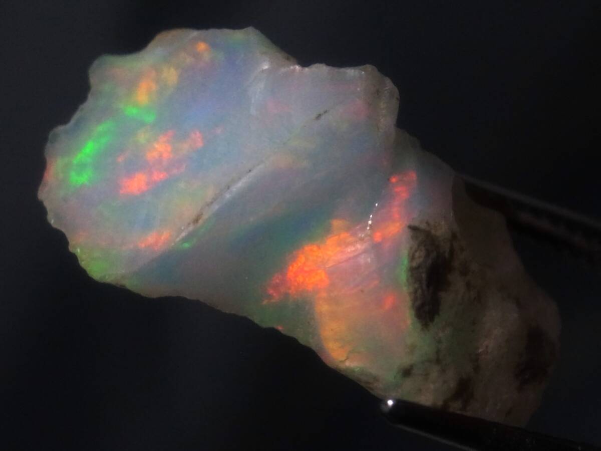 Yahoo!オークション - 4.66ct 新品・天然オパール母岩付き原石 エチオ...