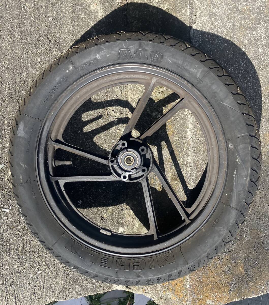 Yahoo!オークション - RG400/500用フロントホイール