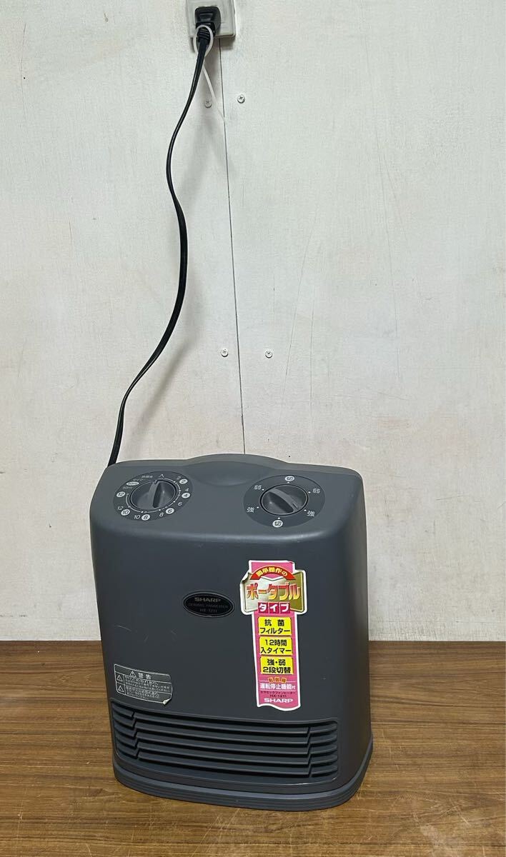 Yahoo!オークション - SHARP シャープ セラミックファンヒーター HX-12...