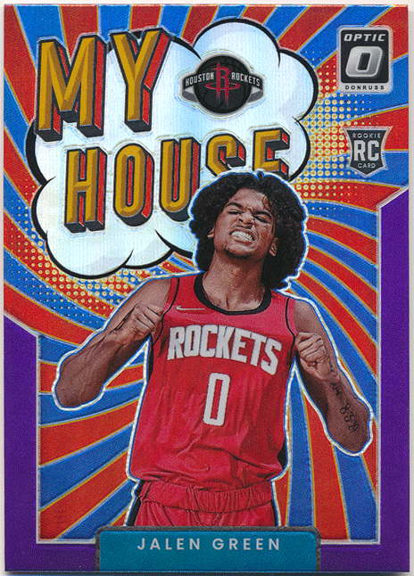 Yahoo!オークション - Jalen Green NBA 2021-22 Panini Donruss Optic ...