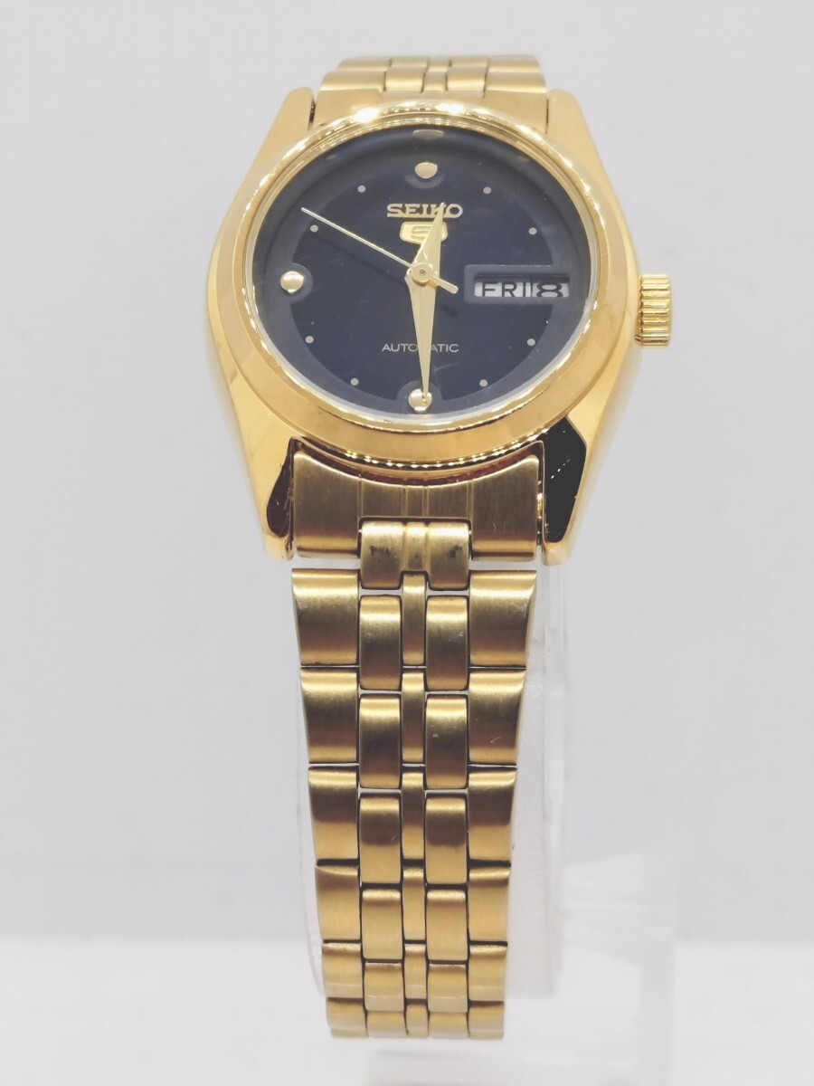 ジャンク品 SEIKO セイコー 5 ファイブ 腕時計 4206-0332 自動巻き オートマティック カレンダー ゴールド系 腕周り14cm(その他)｜売買されたオークション情報、yahoo ...