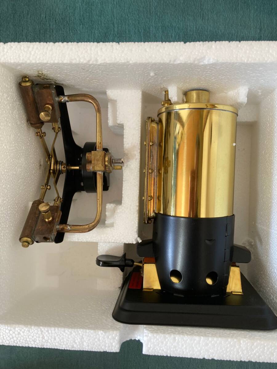 Yahoo!オークション - 新品 Wilesco D49縦型スチームボイラー＆エンジ...