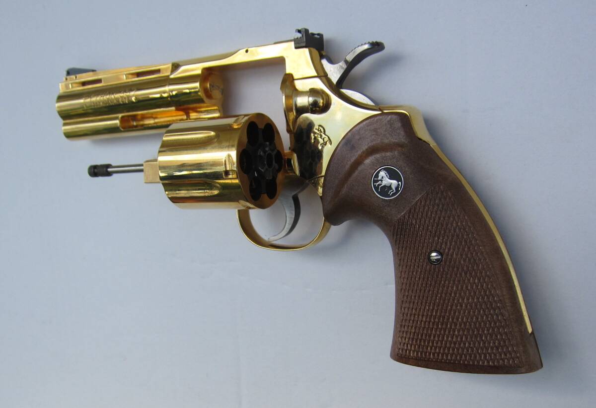 Yahoo!オークション - コクサイ 金属製 NEW COLT PYTHON モデルガン 未...