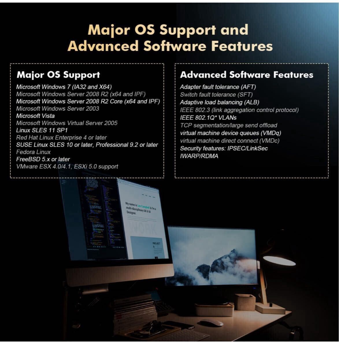 Yahoo!オークション - 10G SFP+ PCIe ネットワークアダプター Intel X5...