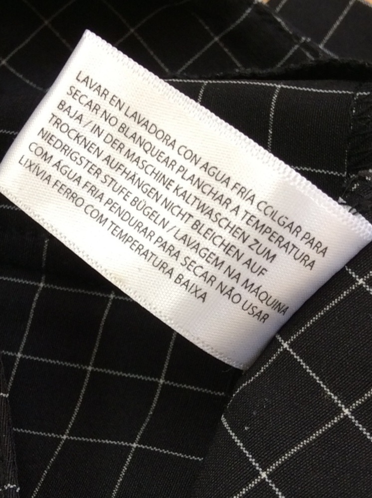 Yahoo!オークション - Lija 黒×白格子柄ハーフパンツ サイズEUR32