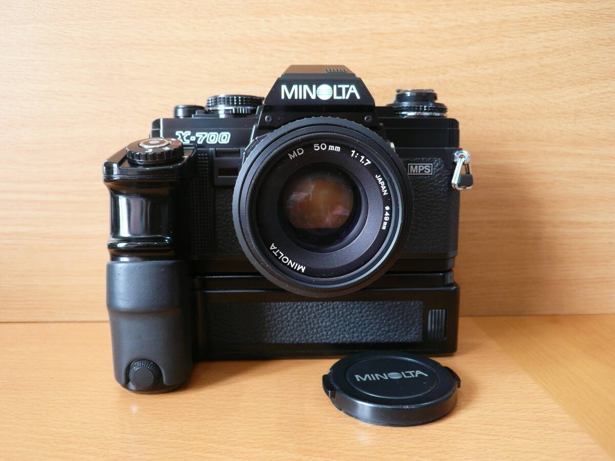 MINOLTA ミノルタ X-700 MPS後期 MD ROKKOR 50㎜f1.7(キヤノン)｜売買されたオークション情報、yahooの商品情報をアーカイブ公開 - オークファン ...