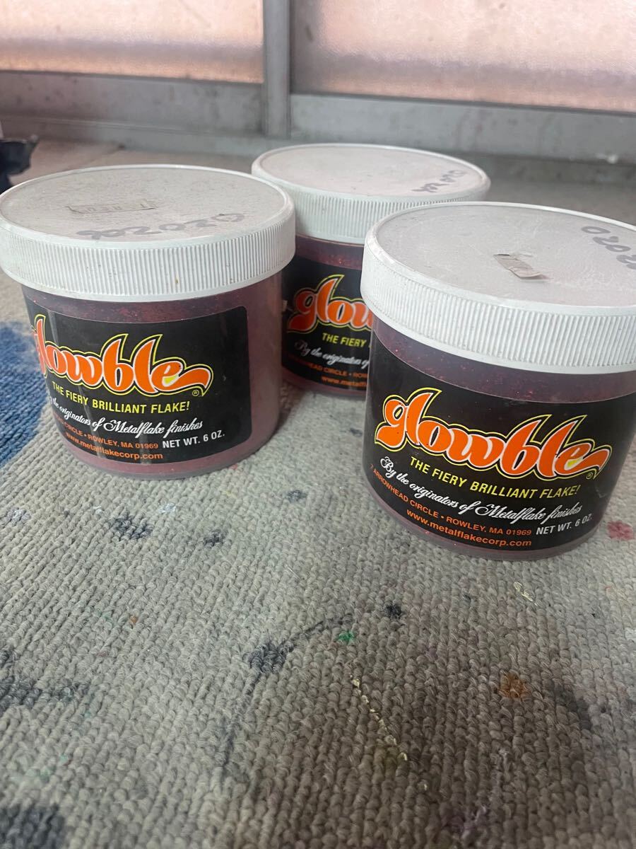 Yahoo!オークション - メタルフレーク 6.0oz ラメ フレーク 赤 レッド ...