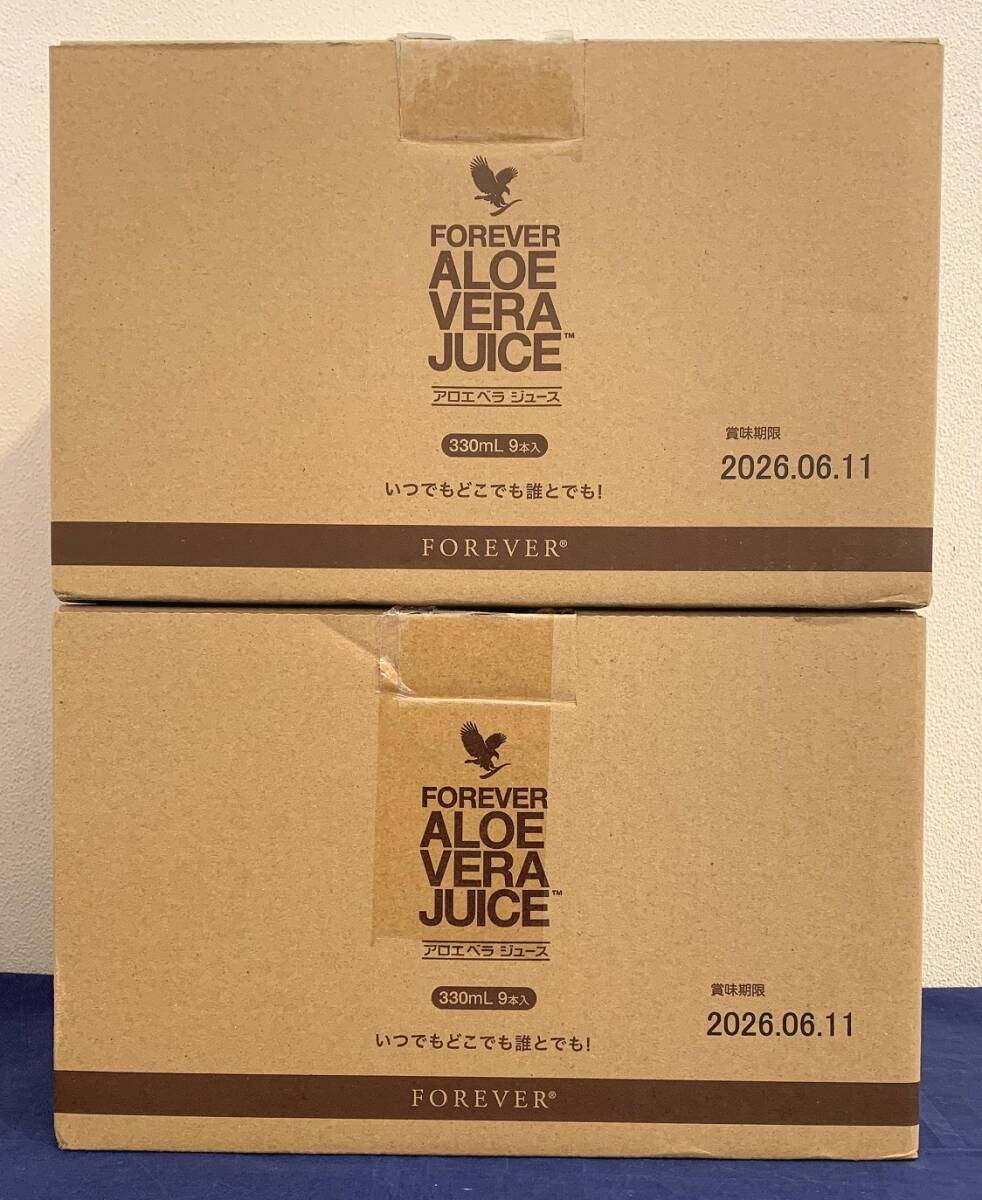 Yahoo!オークション - フォーエバー アロエベラジュース330ml 18本 新...