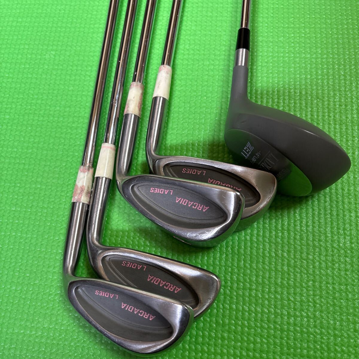 Yahoo!オークション - ZETT ARCADIA LADIES レディースゴルフクラブ 5...