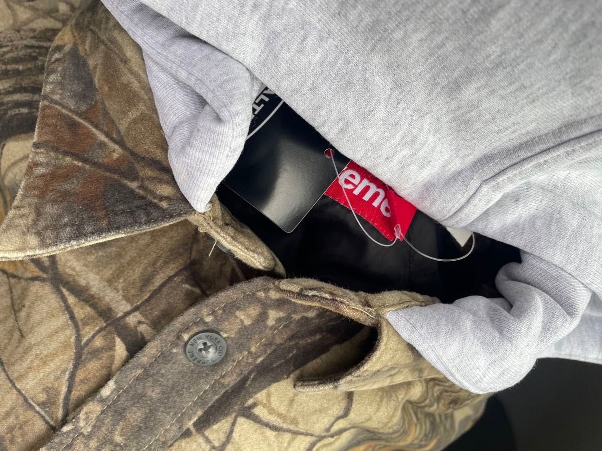 Supreme Quilted Lined Hooded Flannel Shirt Supreme Quilted Lined Hooded Flannel Shirt