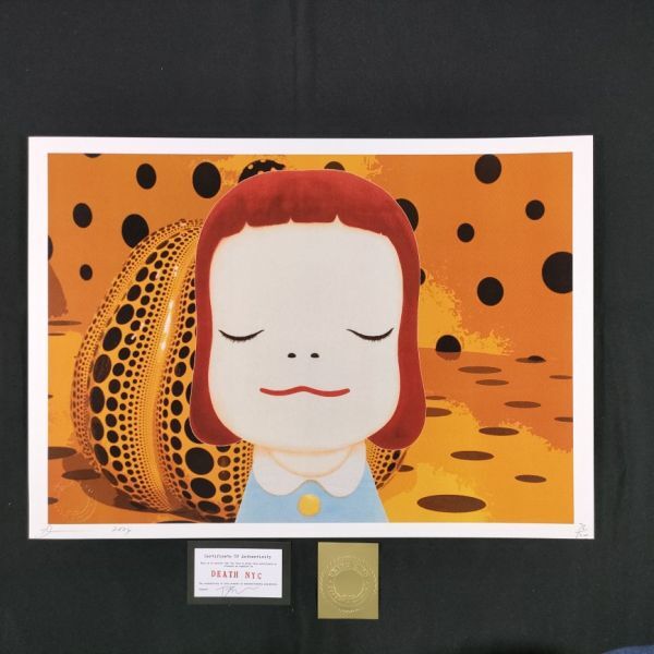 Yahoo!オークション - 世界限定100枚 DEATH NYC アートポスター K74 奈...