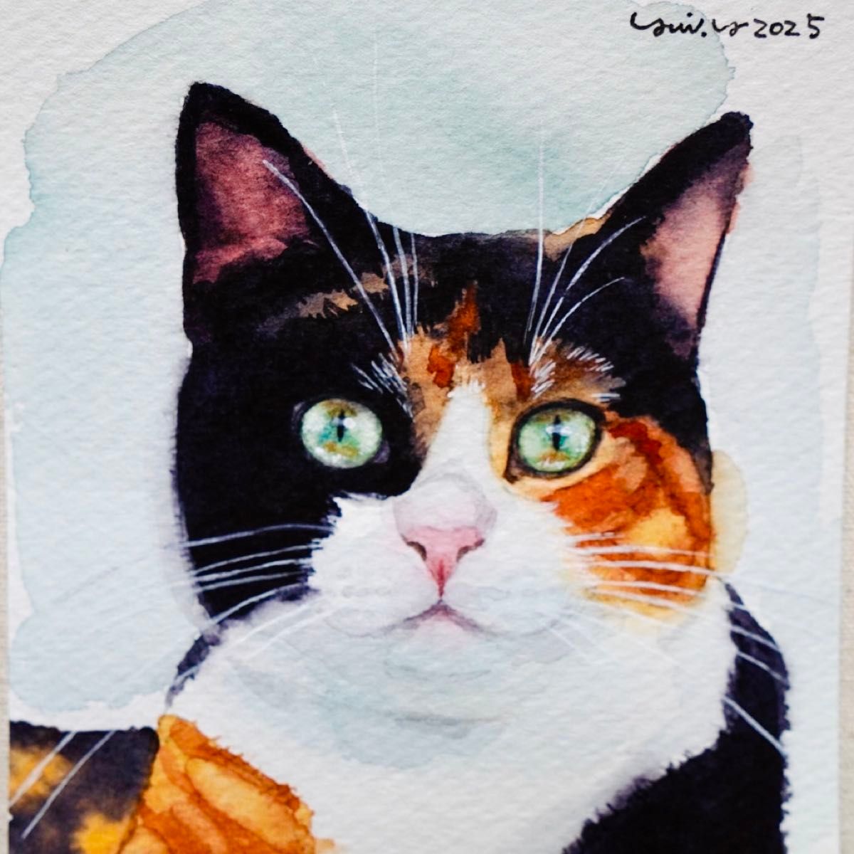 猫の絵 268 水彩画 原画 三毛猫|Yahoo!フリマ(旧PayPayフリマ) 猫の絵 268 水彩画 原画 三毛猫|Yahoo!フリマ(旧PayPayフリマ)
