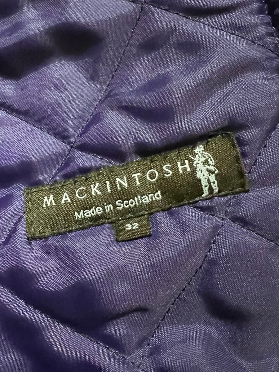 MACKINTOSH マッキントッシュ キルティングジャケット パープル MACKINTOSH マッキントッシュ キルティングジャケット パープル