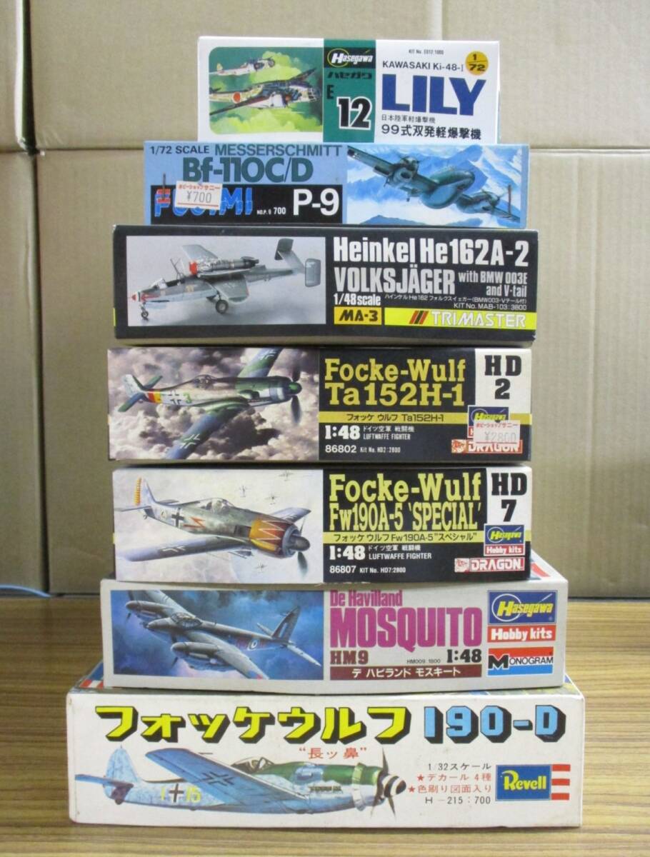 Yahoo!オークション - #w15【梱120】ハセガワ Revell 1/48 1/32 フォッ...