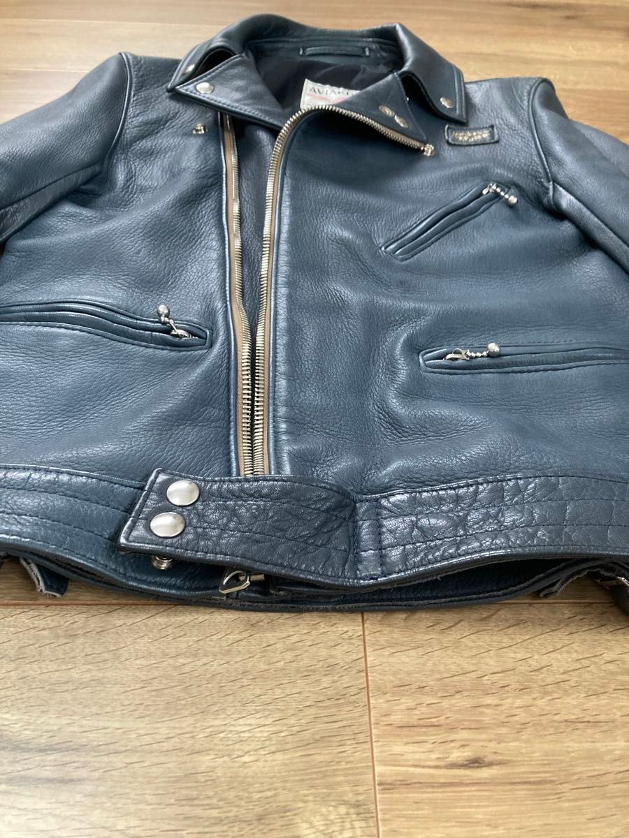 美品】ルイスレザー リアルマッコイズ サイクロン ディアスキン 美品】ルイスレザー リアルマッコイズ サイクロン ディアスキン
