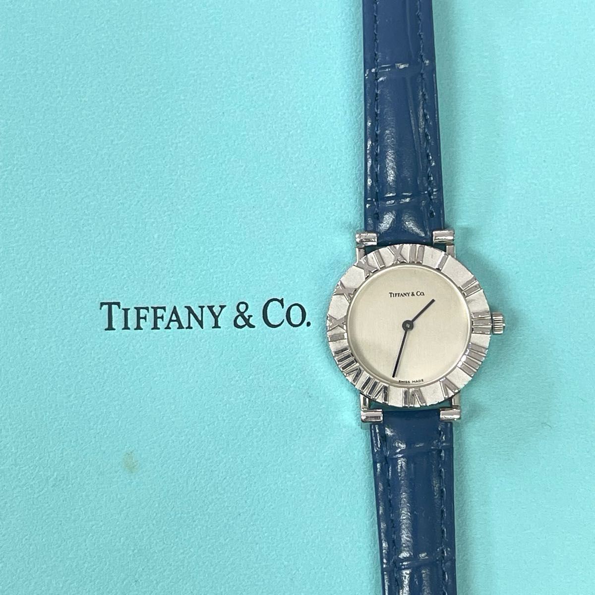稼働 良品 TIFFANY&Co アトラス レディース腕時計 シルバー925 稼働 良品 TIFFANY&Co アトラス レディース腕時計 シルバー925