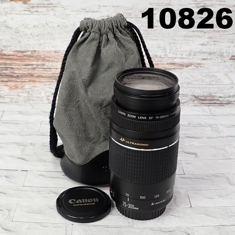 Yahoo!オークション - FK-10826 Canon ZOOM LENS EF 75-300mm 1 4-5.6...