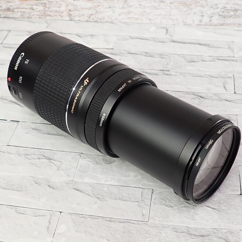 Yahoo!オークション - FK-10826 Canon ZOOM LENS EF 75-300mm 1 4-5.6...