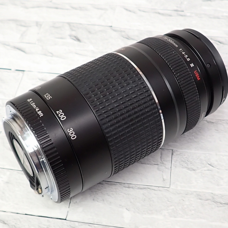 Yahoo!オークション - FK-10826 Canon ZOOM LENS EF 75-300mm 1 4-5.6...