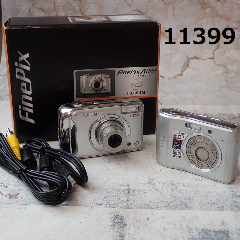 Yahoo!オークション - FK-11399 FUJIFILM FINEPIX A610 NIKON COOLPIX...