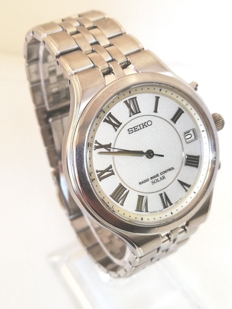 電波ソーラー 希少】SEIKO セイコー ドルチェ SADZ017 7B22-0AM0 電波ソーラー 希少】SEIKO セイコー ドルチェ SADZ017 7B22-0AM0