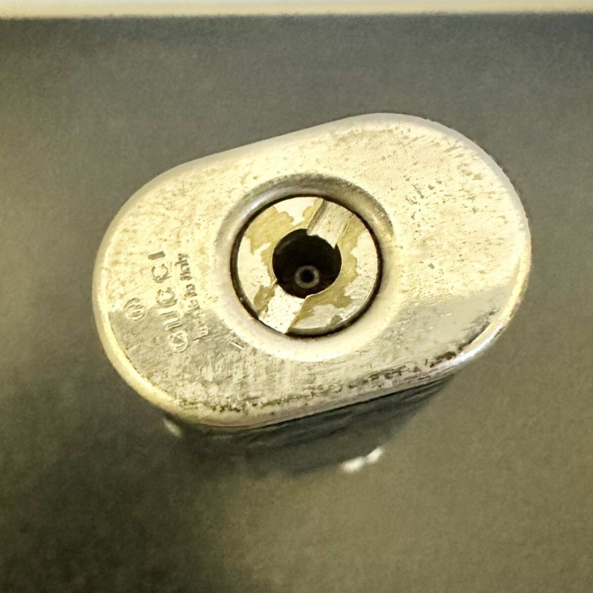 Yahoo!オークション - N036-U13-3209 GUCCI グッチ ガスライター ロー...