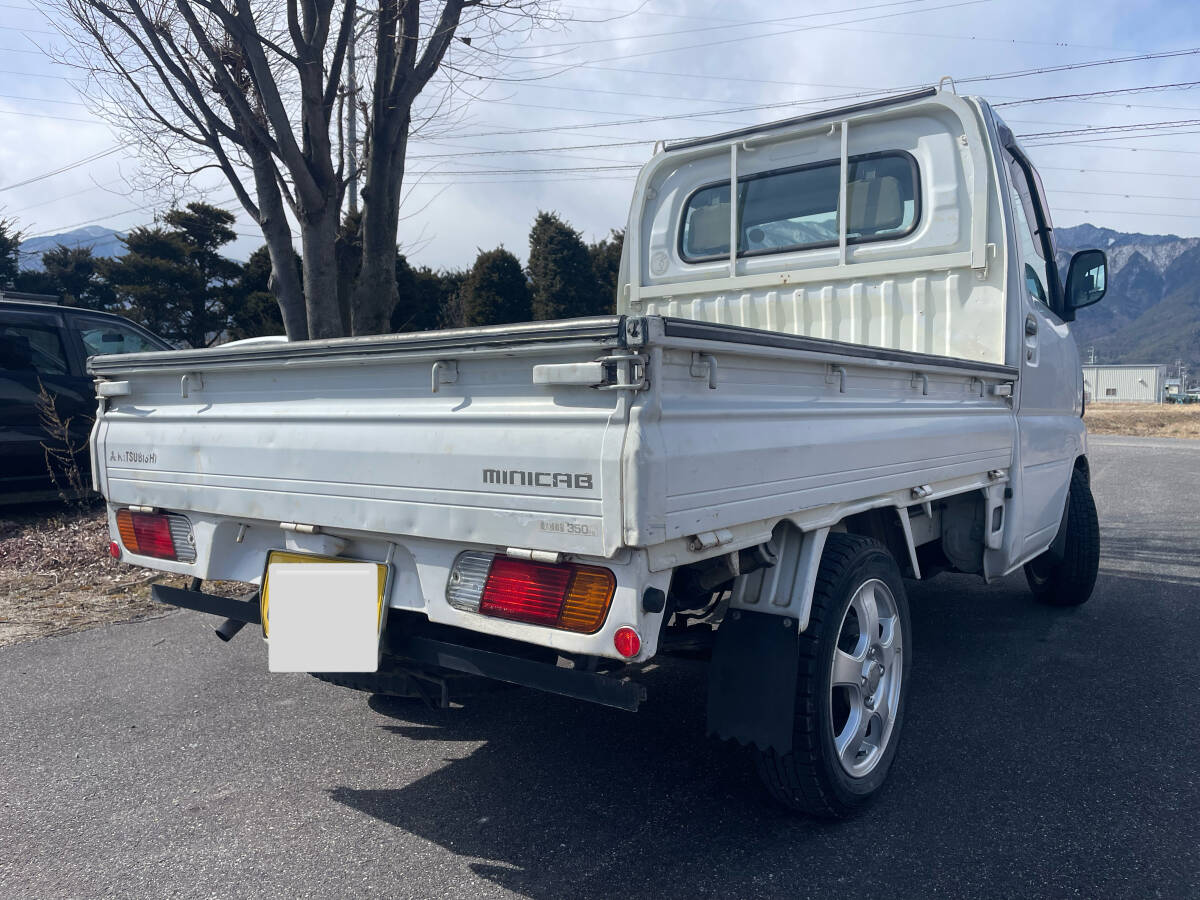 Yahoo!オークション - 三菱 ミニキャブトラックU62T 4WD 5F エアコン ...