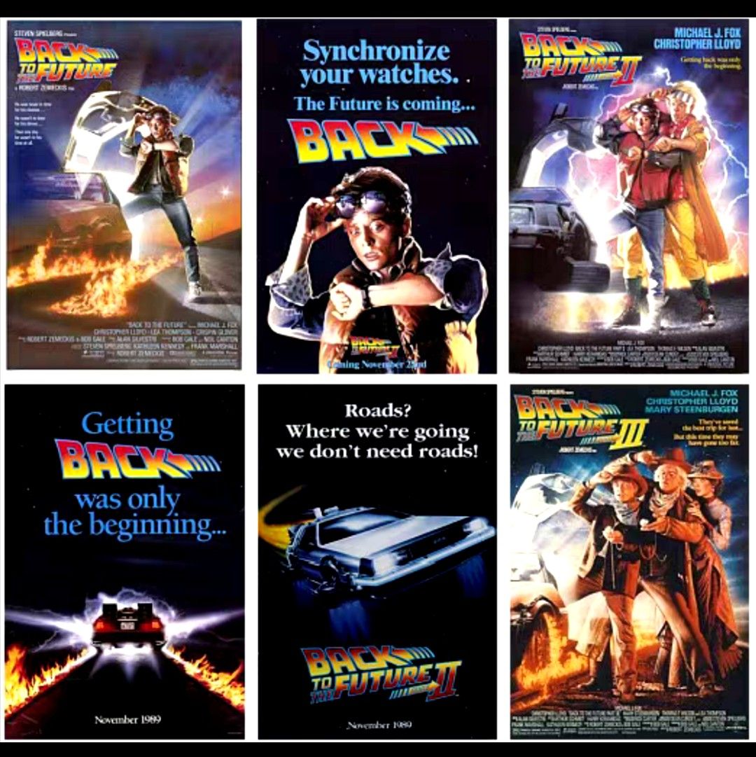 激レア バック・トゥ・ザ・フューチャー ポストカード 6枚セット 激レア バック・トゥ・ザ・フューチャー ポストカード 6枚セット