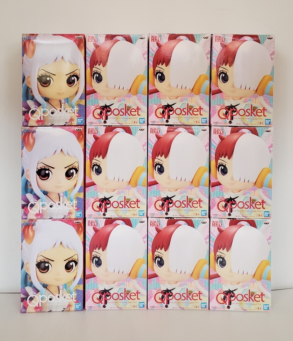SE3696-0211-52 ONE PIECE ワンピース プライズ フィギュア Q posket 2種 まとめ12点セット ヤマト FILM RED UTA ウタ(その他)｜売買された ...