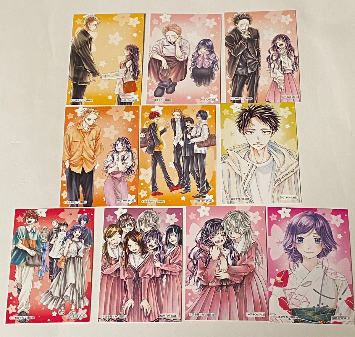 薫る花は凛と咲く DMMくじ 購入特典オリジナルイラストカード 10 薫る花は凛と咲く DMMくじ 購入特典オリジナルイラストカード 10
