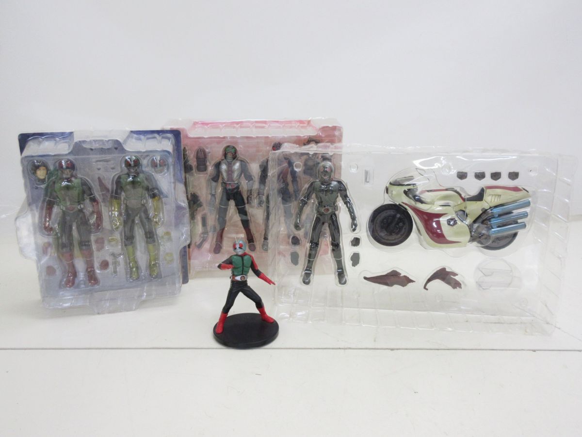 Yahoo!オークション - U087-N41-1995 仮面ライダー フィギュアまとめ 1...