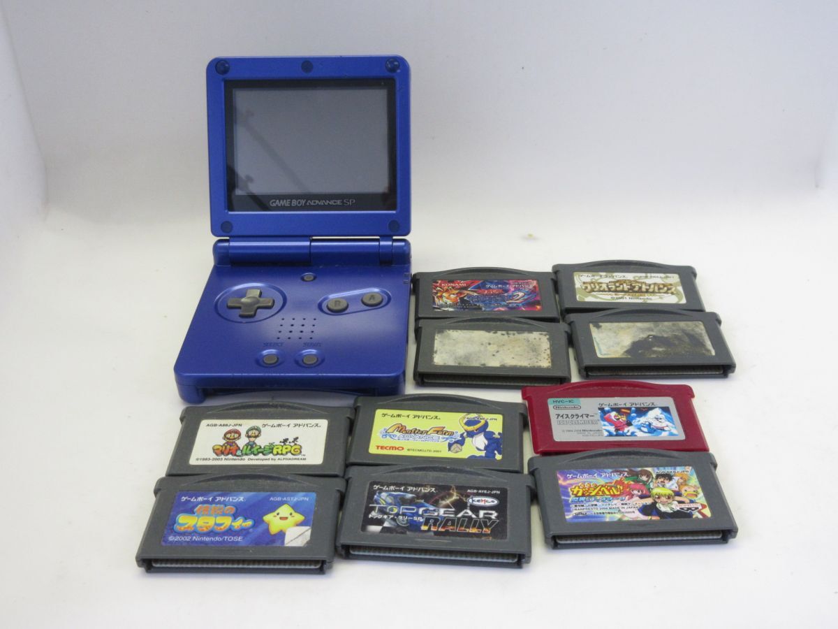 Yahoo!オークション - W509-N37-2392 GAME BOY ADVANCE SP ゲームボー...