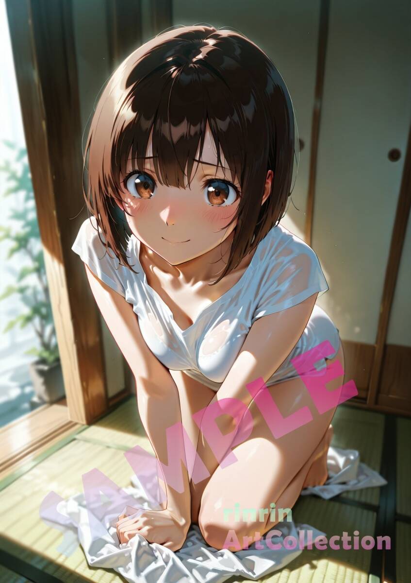 Yahoo!オークション - A4 4K ポスター オリジナル イラスト アナル ア...